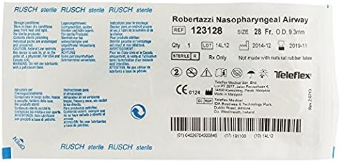 Nasopharyngeal Airway (NPA) 28F with Lube (Two Pack) – iThrive Medical